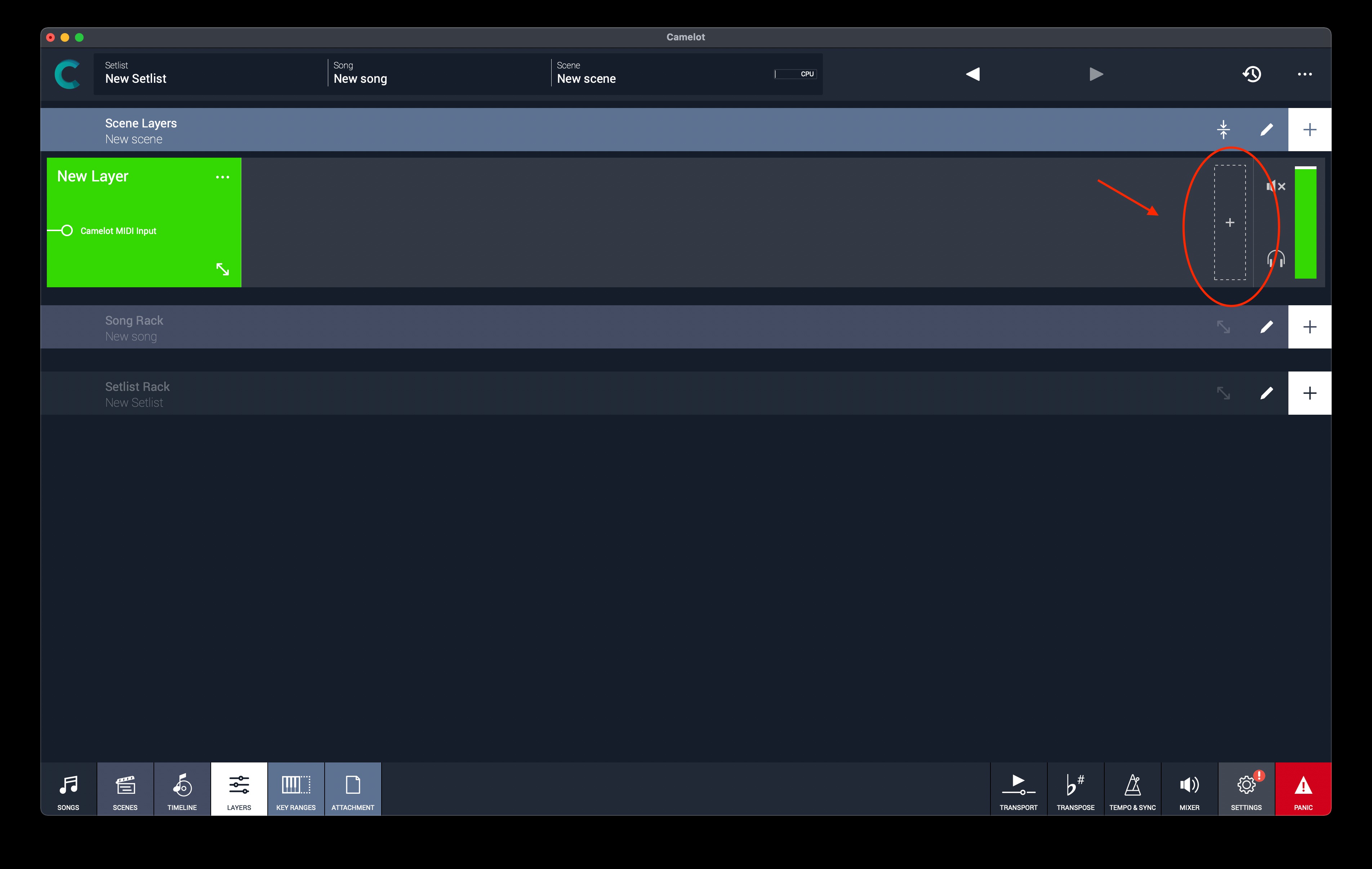 SWAM with Camelot Pro (macOS / Windows)
