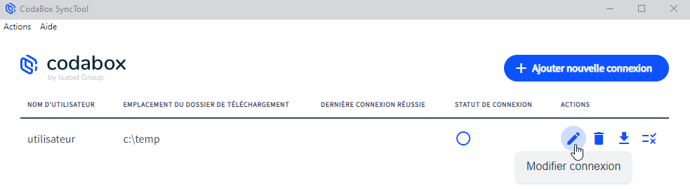CodaBox SyncTool: Manuel de l'utilisateur : Support for CodaBox