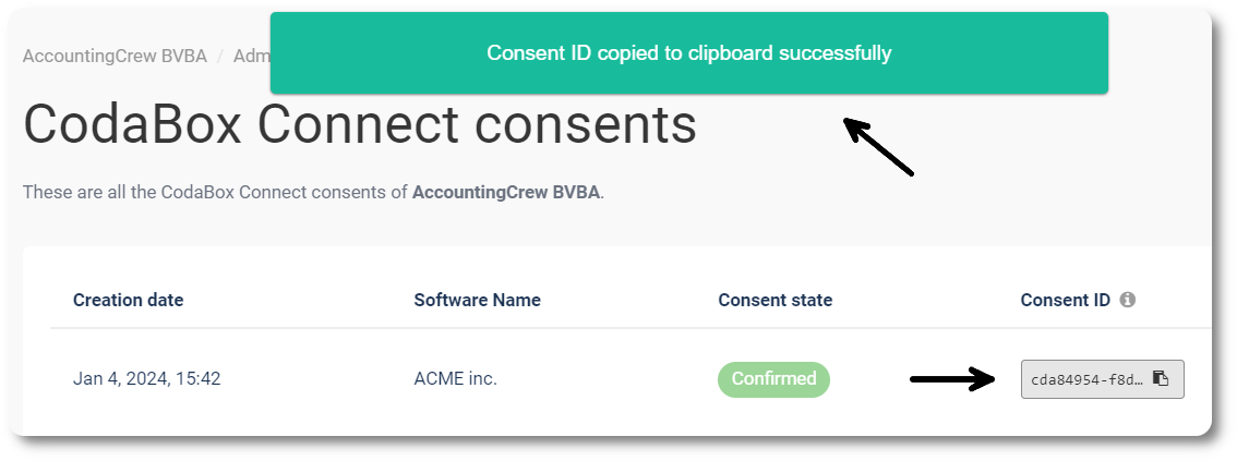 Direct integration of CodaBox files in your accounting soft : Support for CodaBox