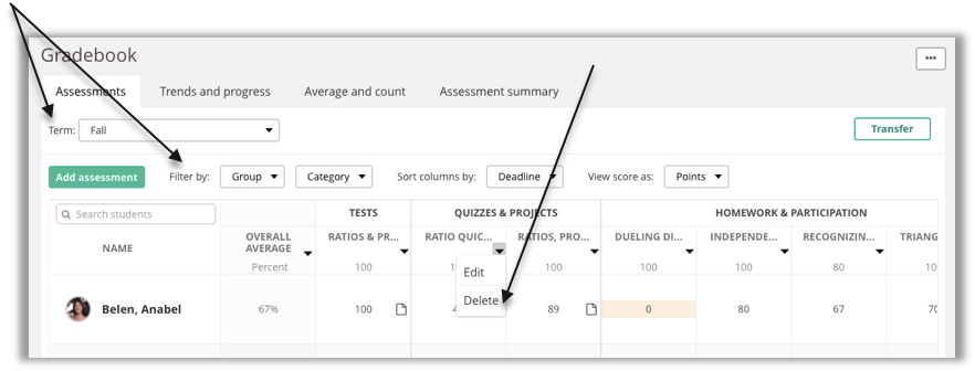 Adding to the Gradebook/Assessment Record : itslearning Help Center