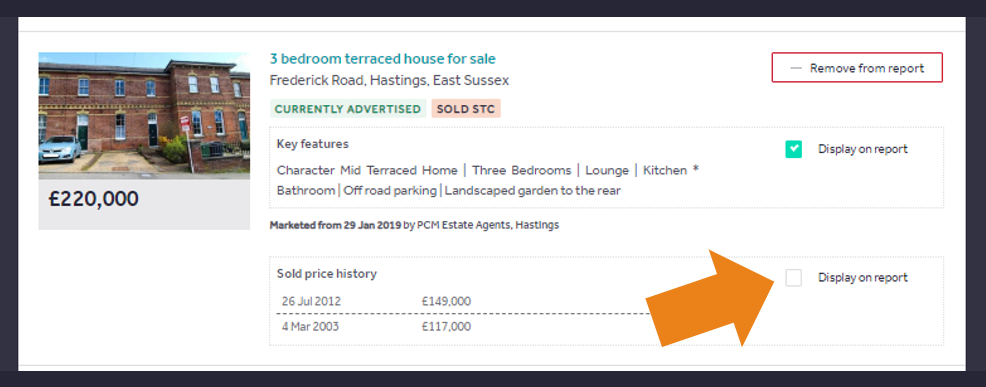 How do I use the Best Price Guide? : Rightmove Customer FAQ