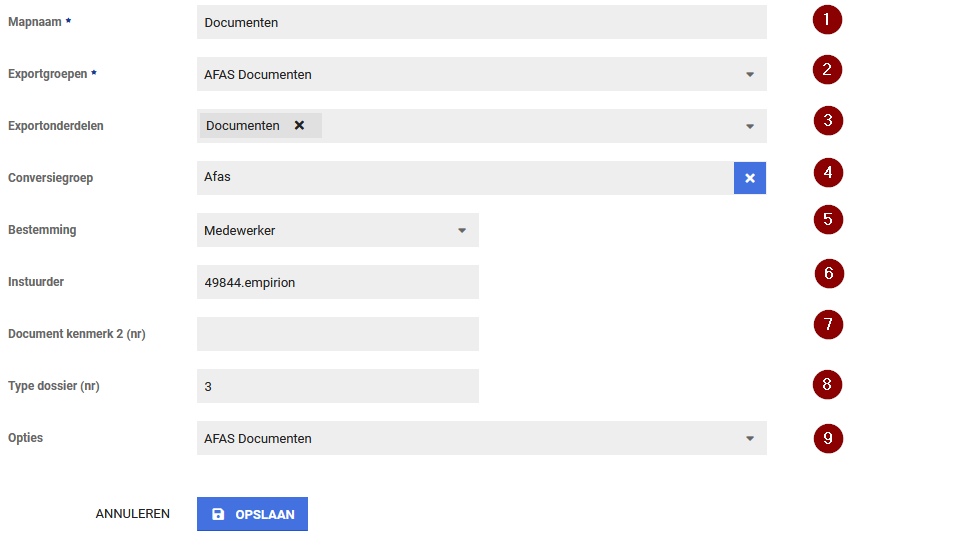 AFAS - Documentenexport : othersideatwork