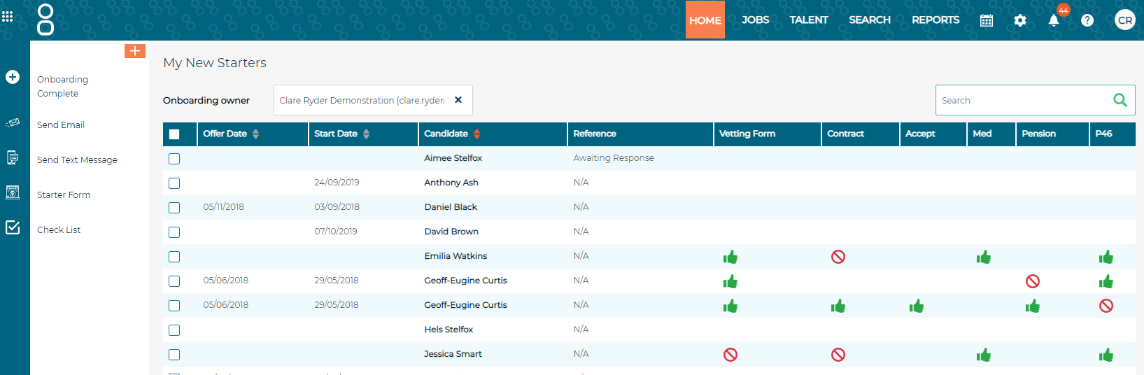 Jobtrain Onboarding User Guide : Client Support Hub