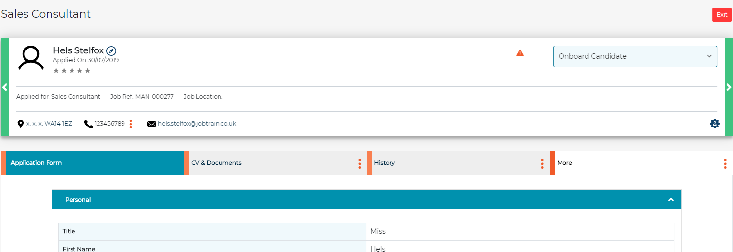 Jobtrain Onboarding User Guide : Client Support Hub