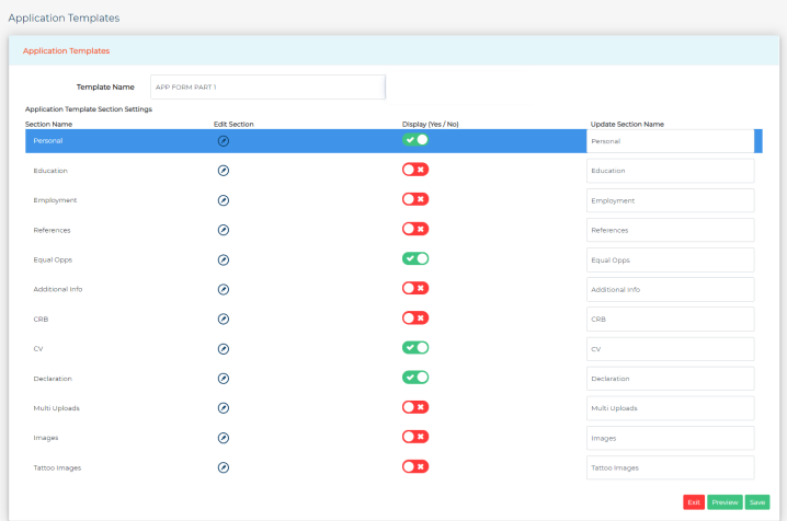 Application Form Set Up Guide : Jobtrain Client Support Hub