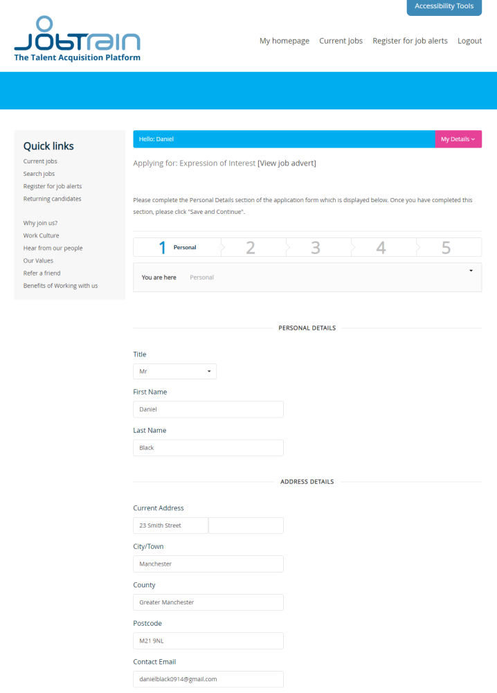 Candidate Portal Branding: Guide for Advertising Partners : Jobtrain ...