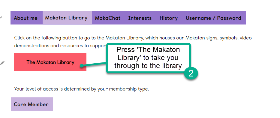 How do i search in the Makaton Library? : The Makaton Charity