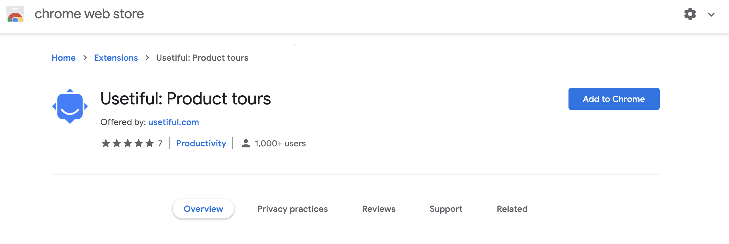Preview Tours with Usetiful Chrome Extension : Help Center