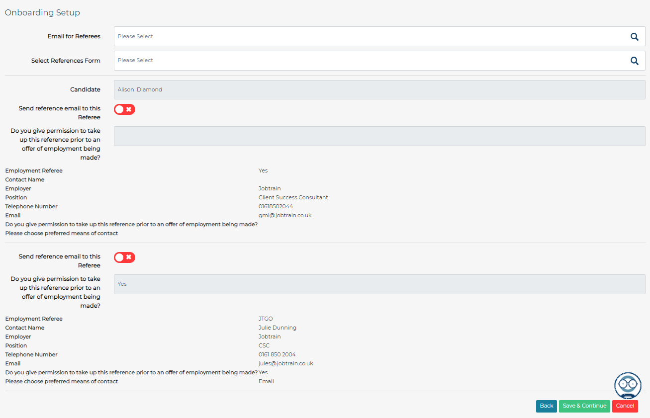 Jobtrain Onboarding User Guide : Jobtrain Client Support Hub