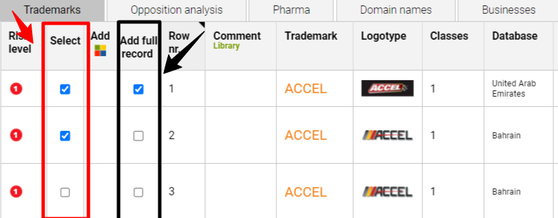 Selecting, commenting, color tagging the results : Markify knowledge base