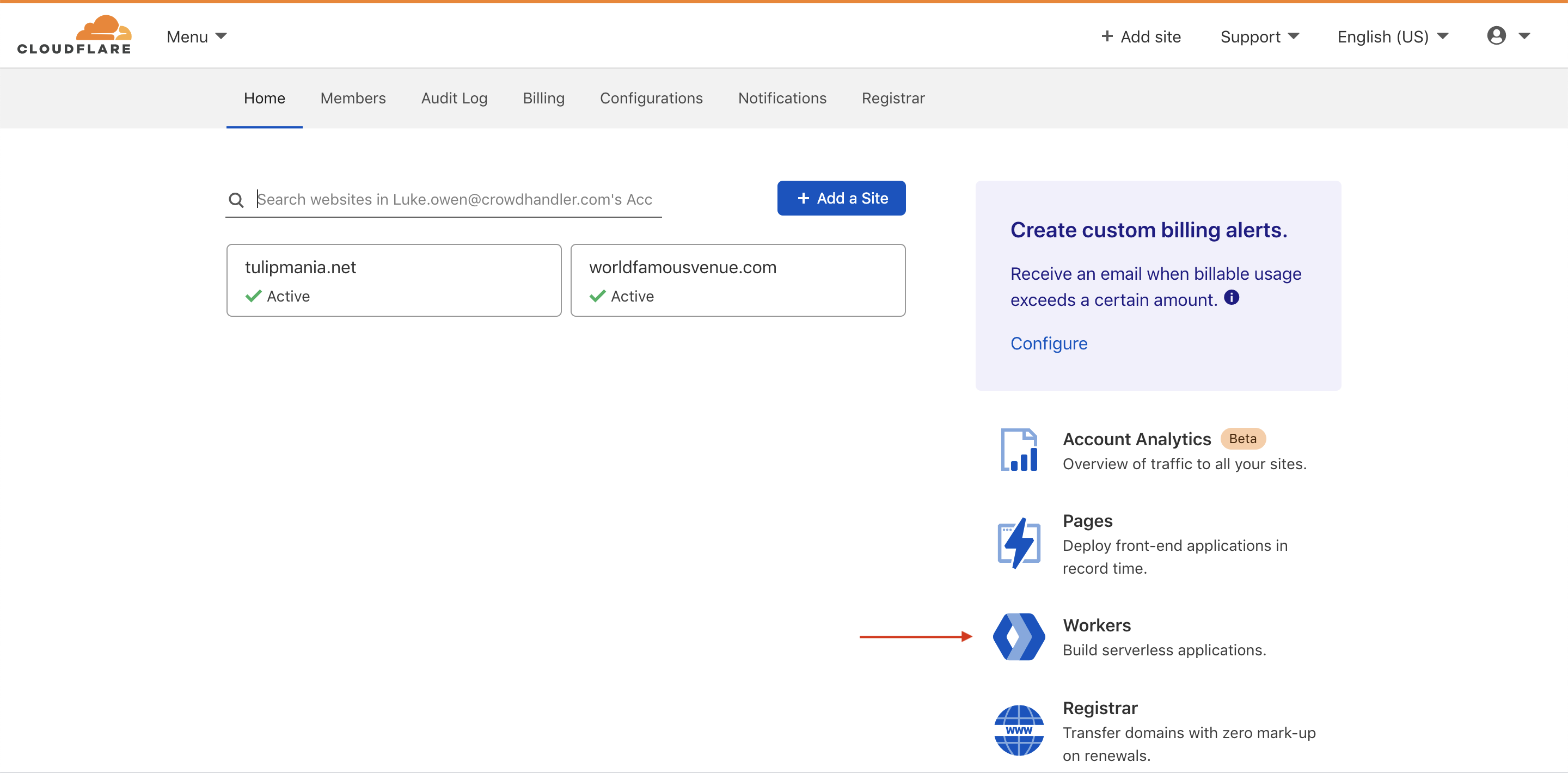 Cloudflare Integration - Getting Started : CrowdHandler Virtual Waiting Room