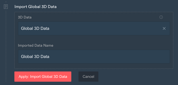 Import Global 3D Data : MONOLITH SUPPORT
