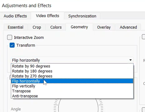 Basic USB (UVC) Control options in VLC player : Support