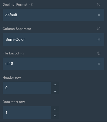 Tabular : MONOLITH SUPPORT