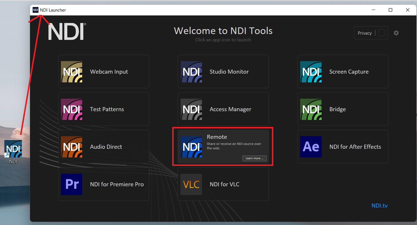 NDI Remote: How to stream from a smartphone to a NDI device : Support