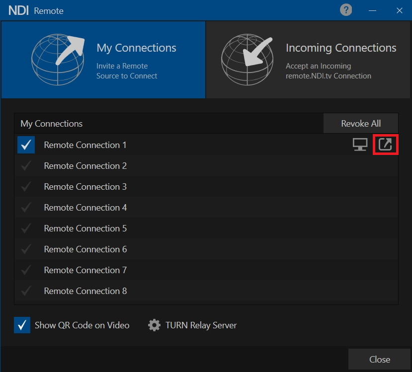 NDI Remote: How to stream from a smartphone to a NDI device : Support