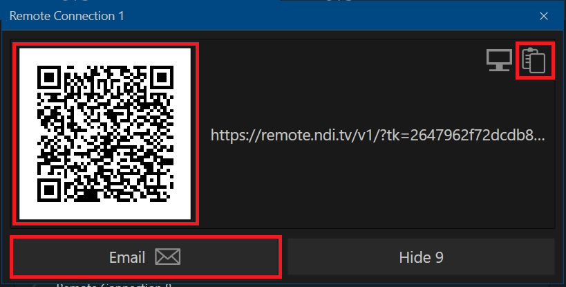 NDI Remote: How to stream from a smartphone to a NDI device : Support