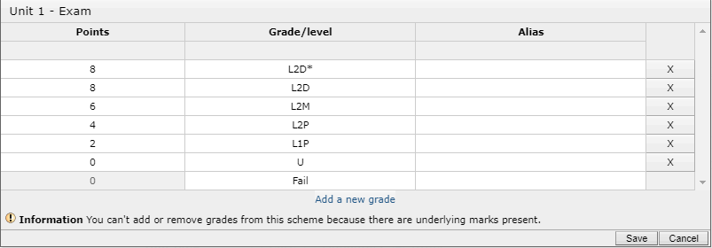 BTEC internal (teacher-led) assessment marksheet design tool : GO 4 Schools