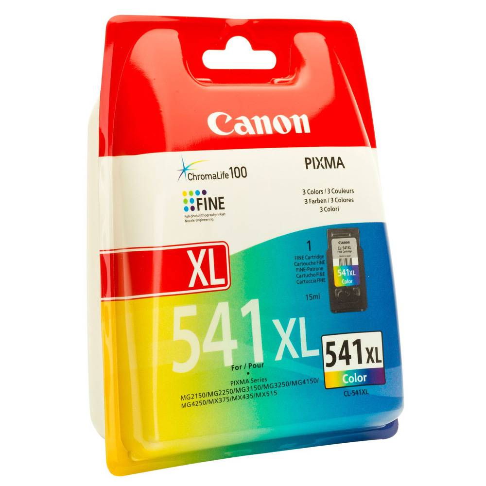 CANON Ink Cartridge CL-541XL Colour - Eukeries.com