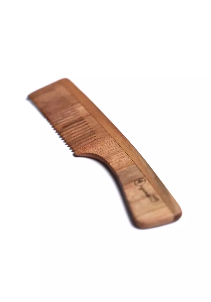 Neem Wood Comb with Handle