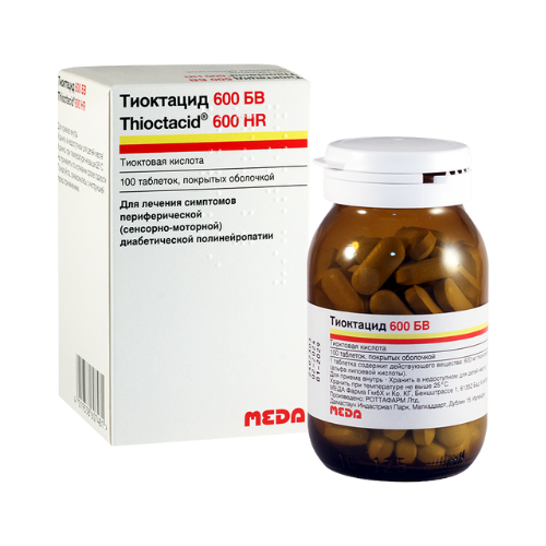 GPC | Thioctacid tab 600mg #100