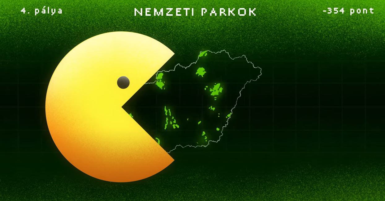 Így falja fel egy PAC-MAN a magyar környezet- és természetvédelmet ...