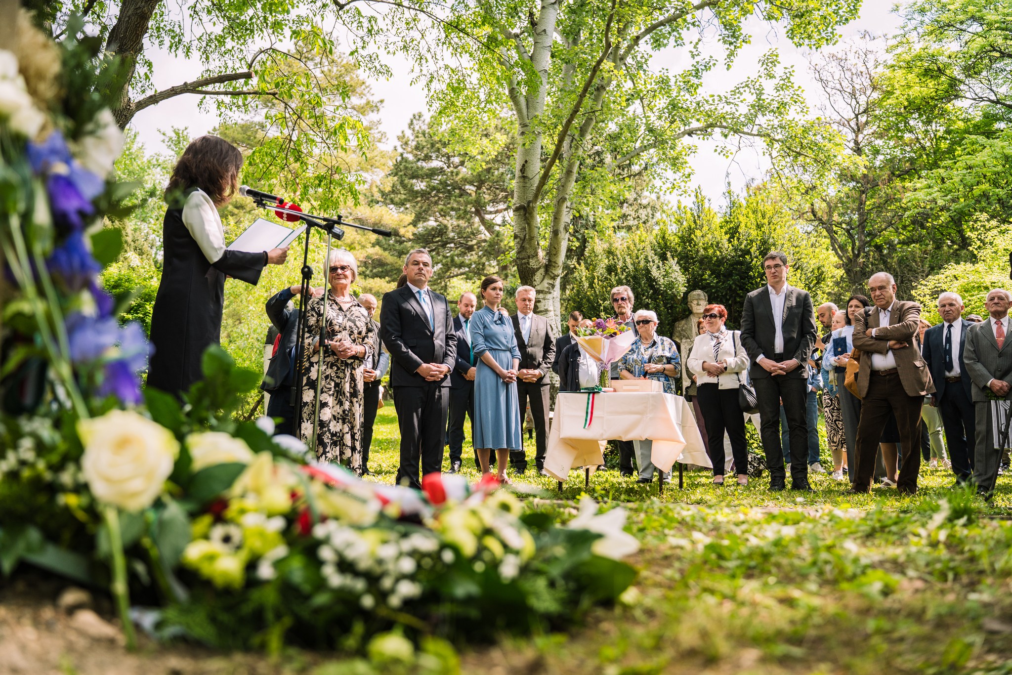 Mellszobrot kapott a Budai Arborétumban Bálint gazda – Greenfo
