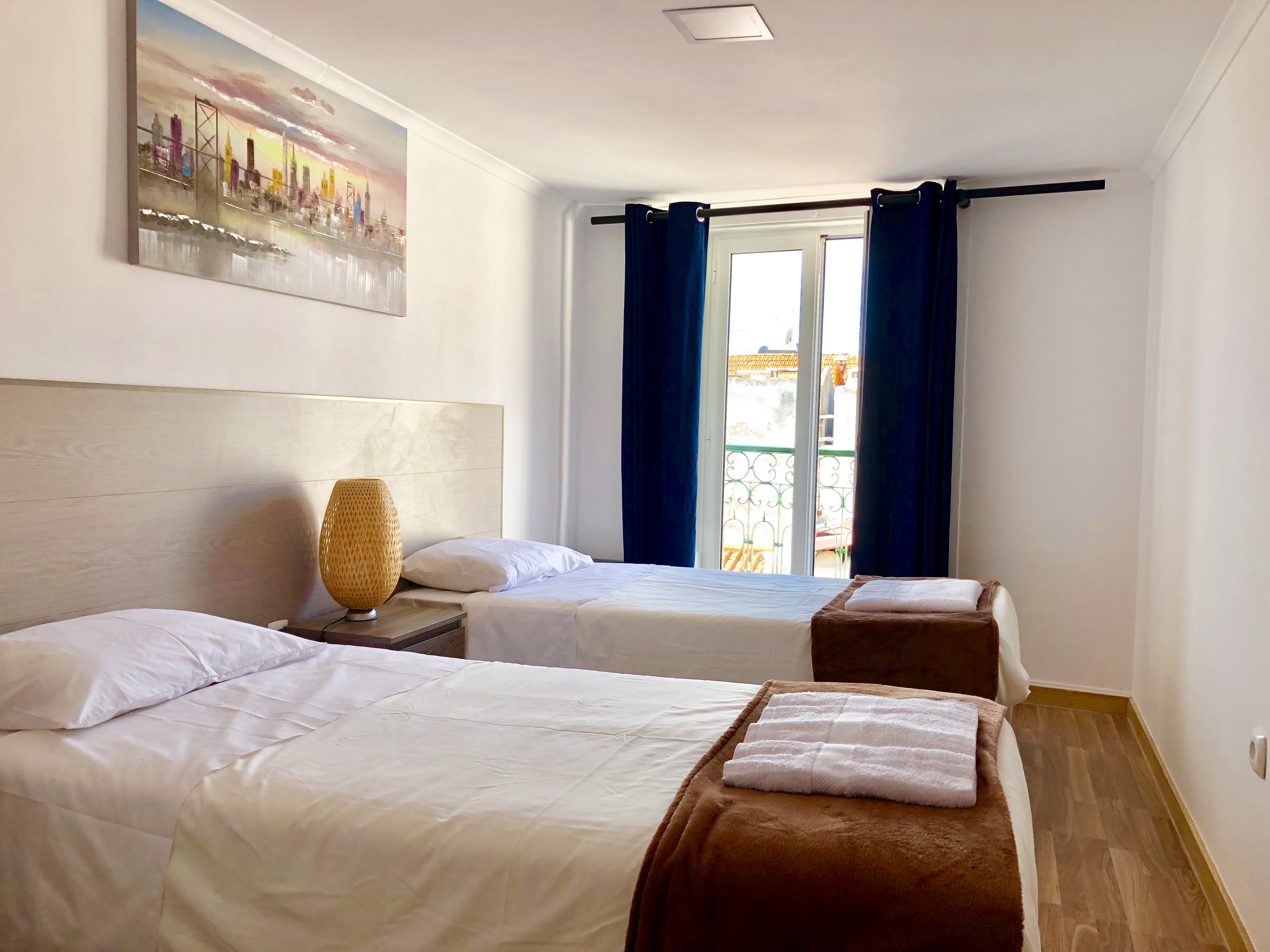 2 Camere Da Letto Private Nel Centro Di Lisbona Con Vista Sul Fiume - Lisbona