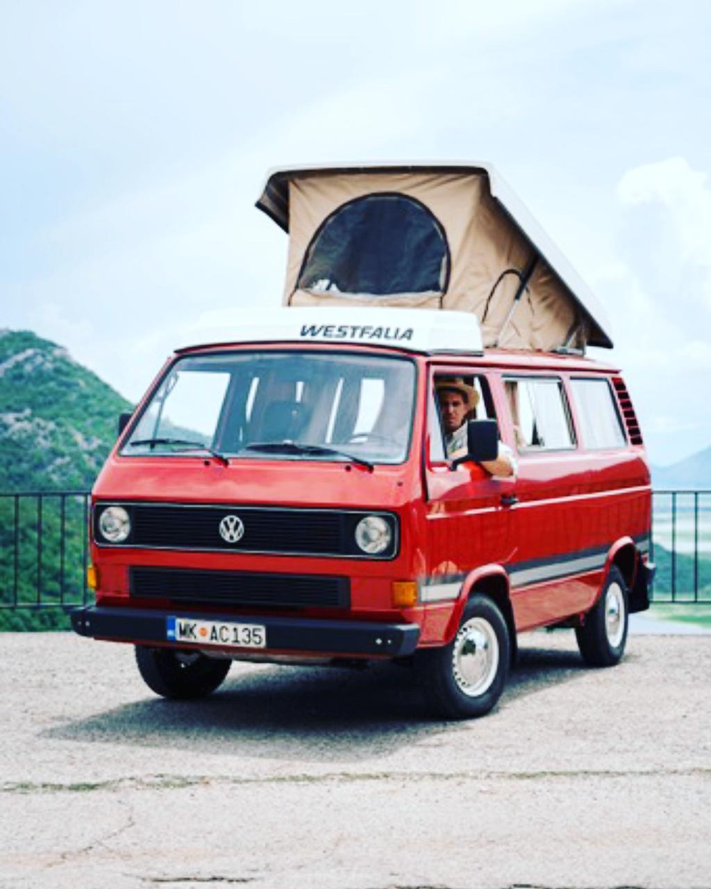 Mobile Home - Alpha Campers Montenegro - Our Red Westfalia Bus - Podgorica