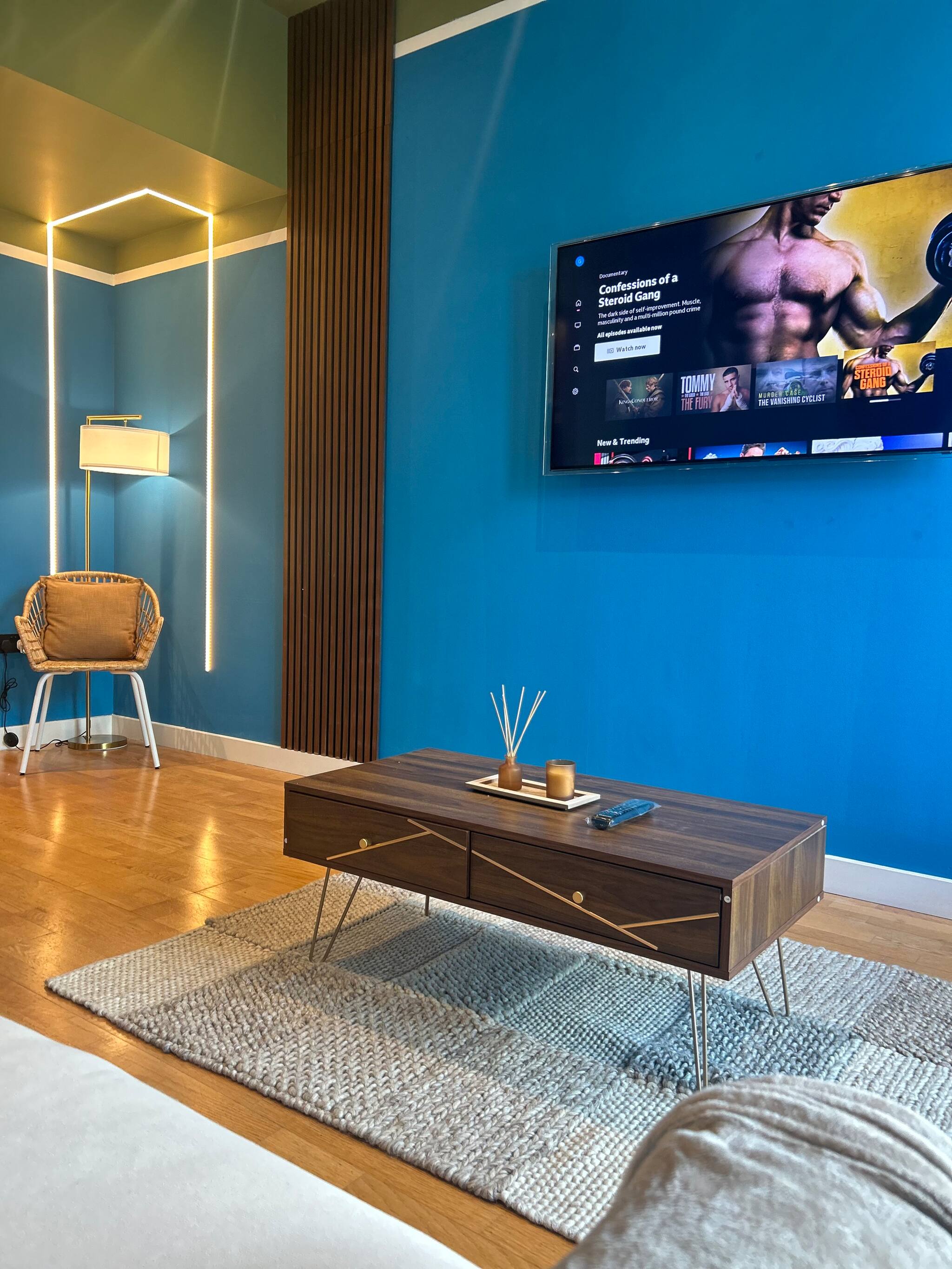 The Blue Room Apartment - Ao - Mcr City  - Parking - Manchester