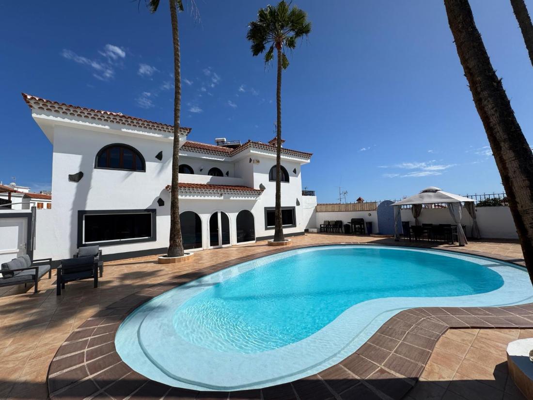 Gran Villa Con Enorme Piscina Privada Y Gimnasio - Maspalomas