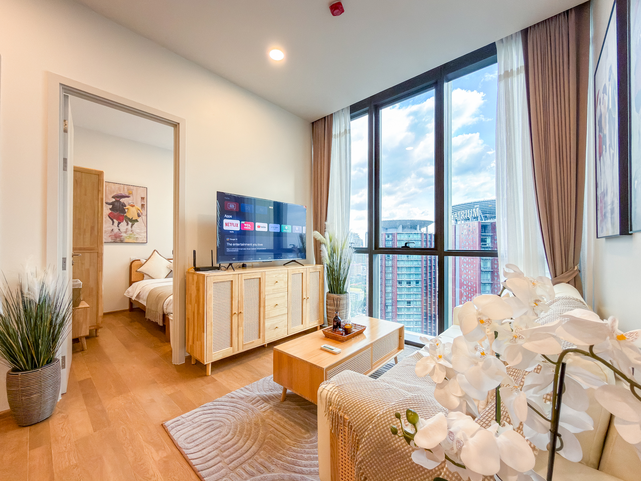Luxury Downtown Bangkok 2br 2ba · Sky Pool Gym · 5min Walk To Siam Paragon - Dusit District