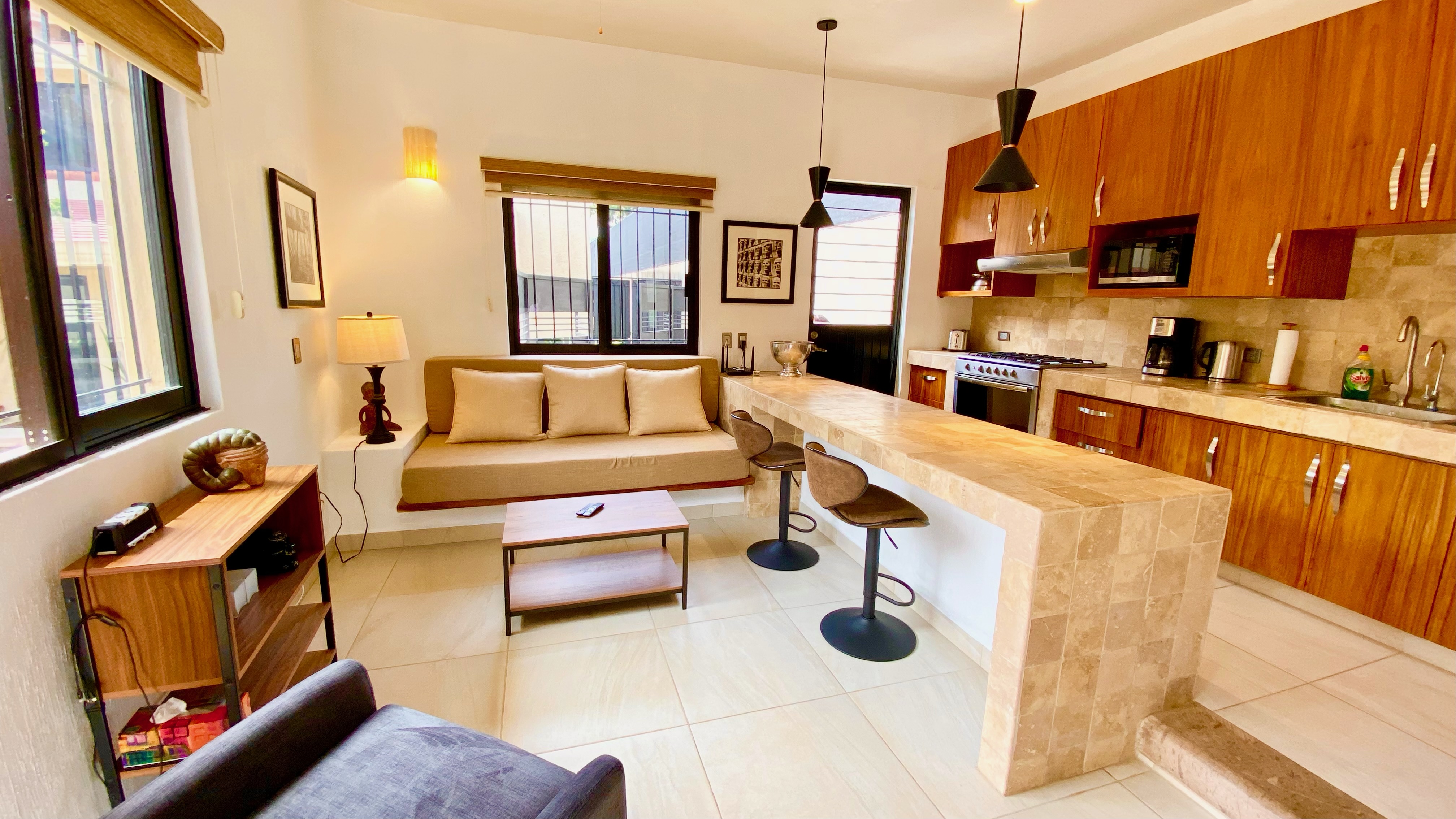 Renovated 1 Bdrm Guest House -Walk To Everything -Bikes -Gym - Pickleball Court - Ajijic