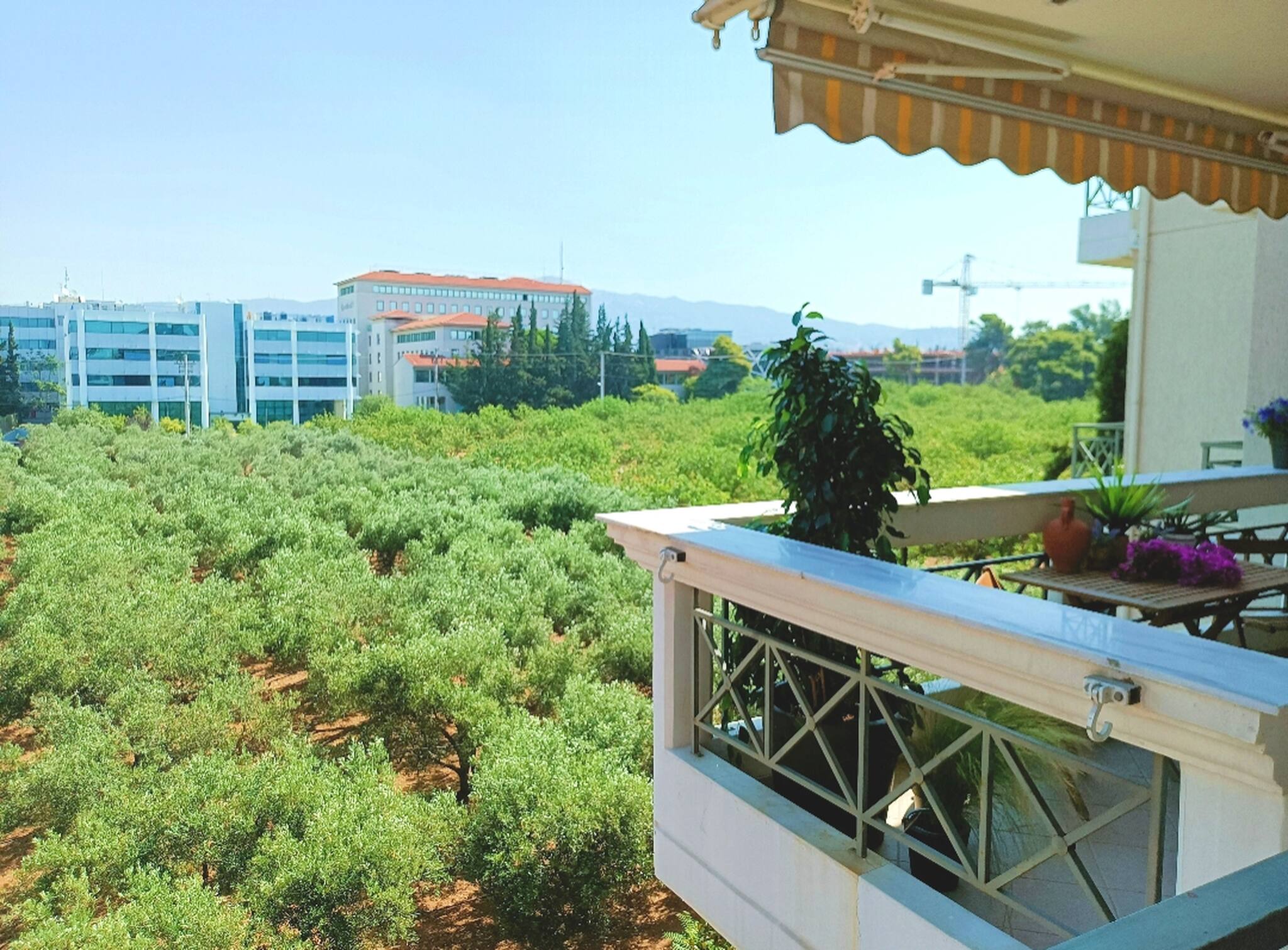 Casa Myriam Marousi Aussicht Und Parkplatz - Griechenland