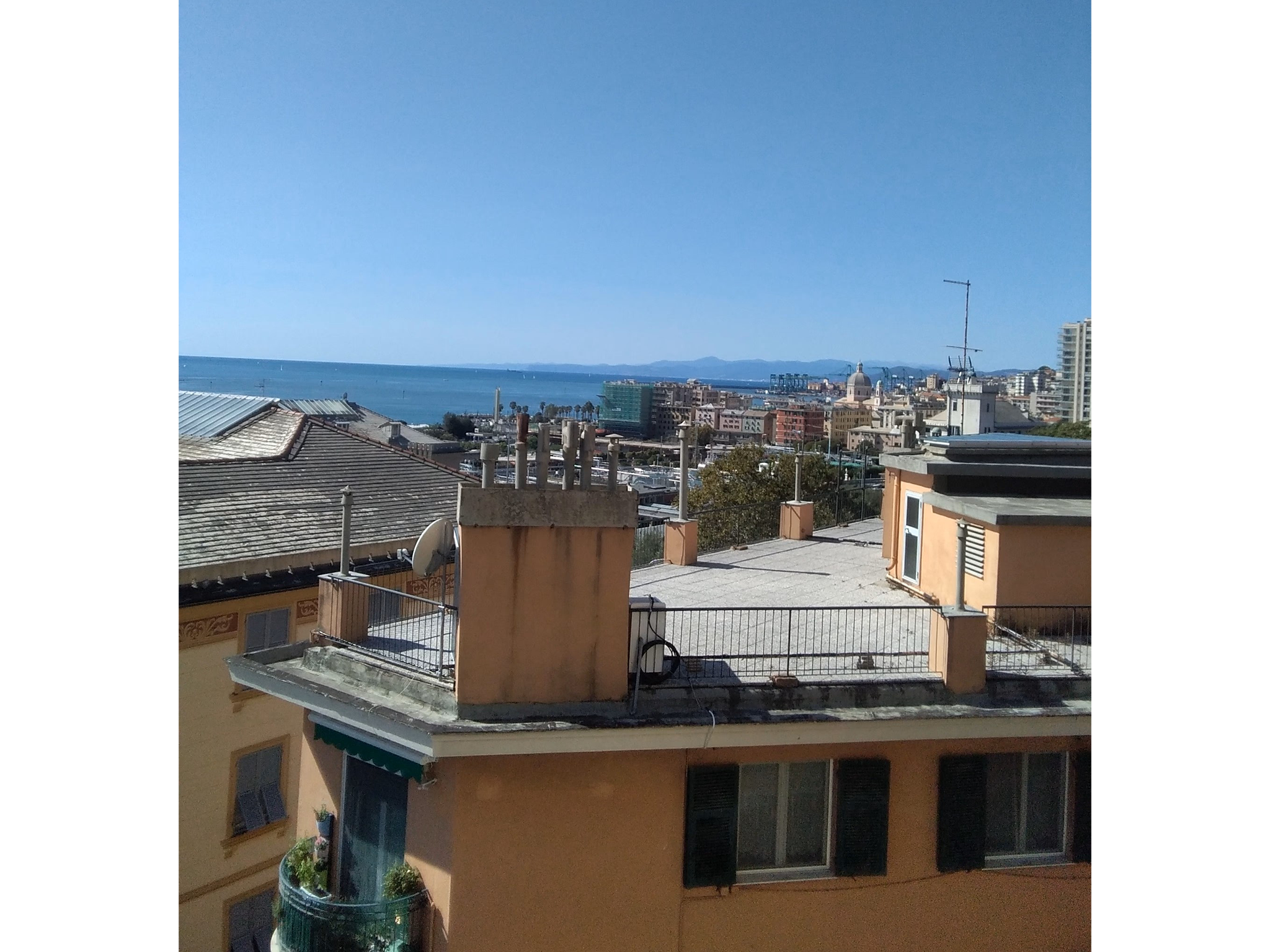Spazioso Appartamento Con Terrazzo Vista Mare A Genova Pegli 1666 - Genova