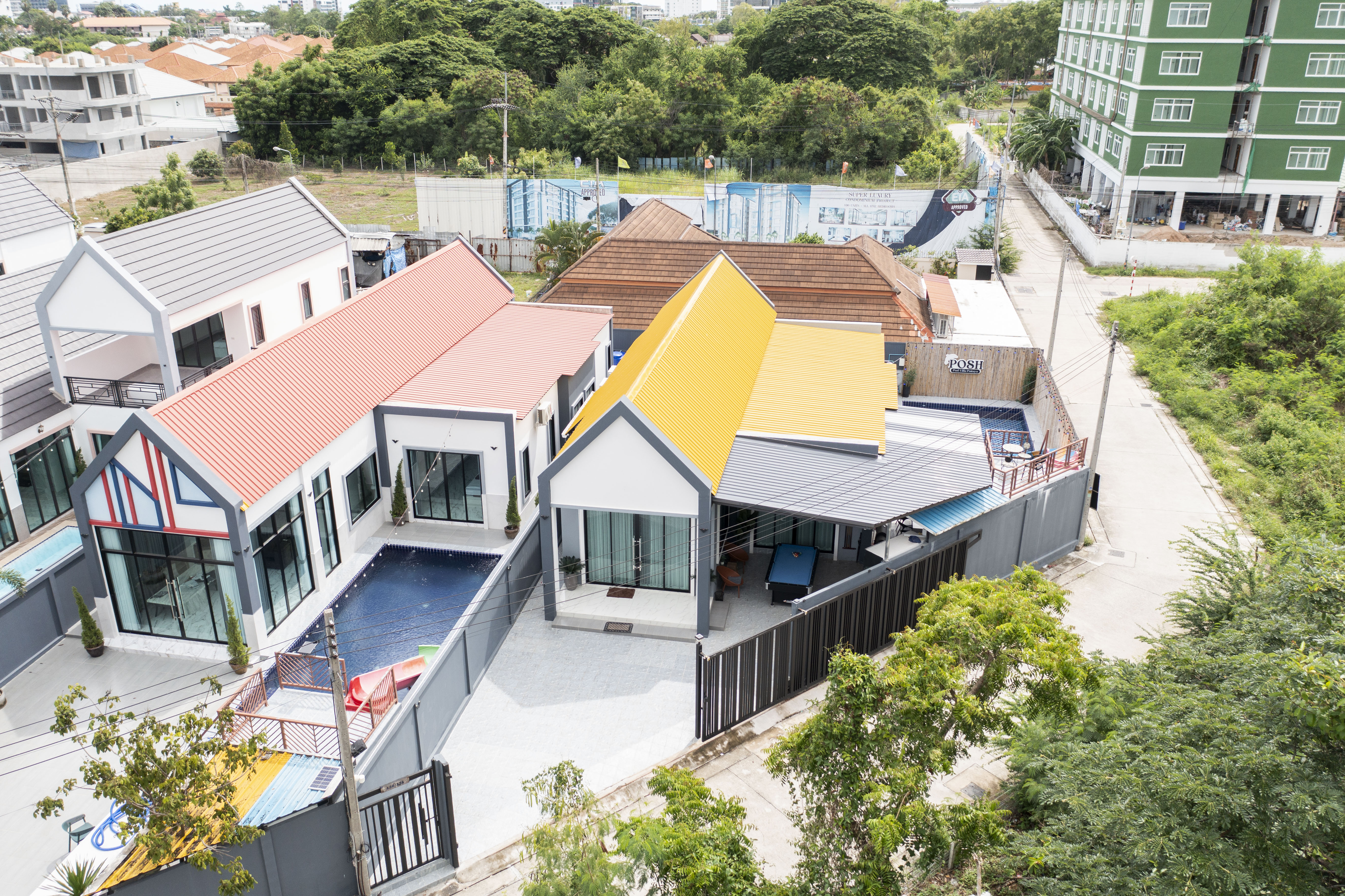 Luxuriöse, Noble Poolvilla Mit 3 Schlafzimmern, Jomtien Beach, Pattaya - Jomtien