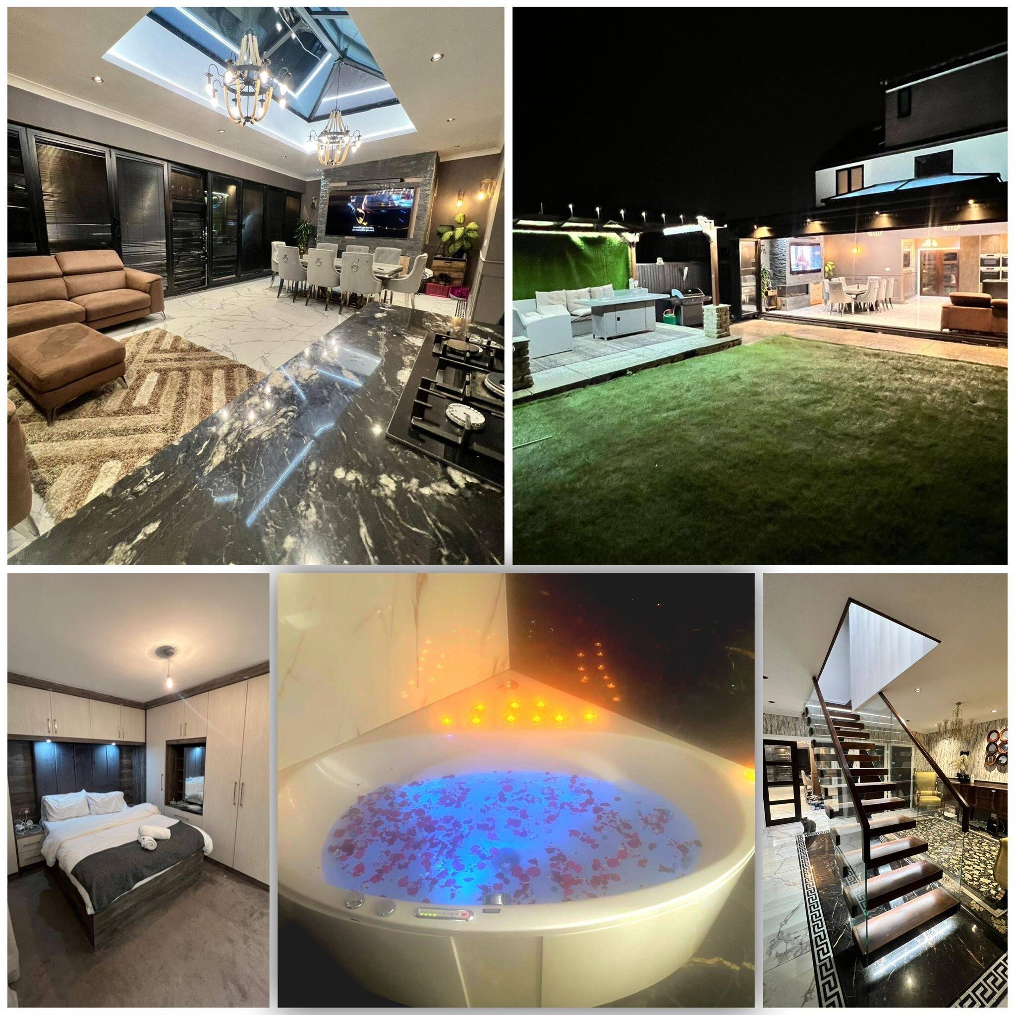 Maison Familiale éLégante, 2x Baignoire D'angle Jacuzzi… - Luton