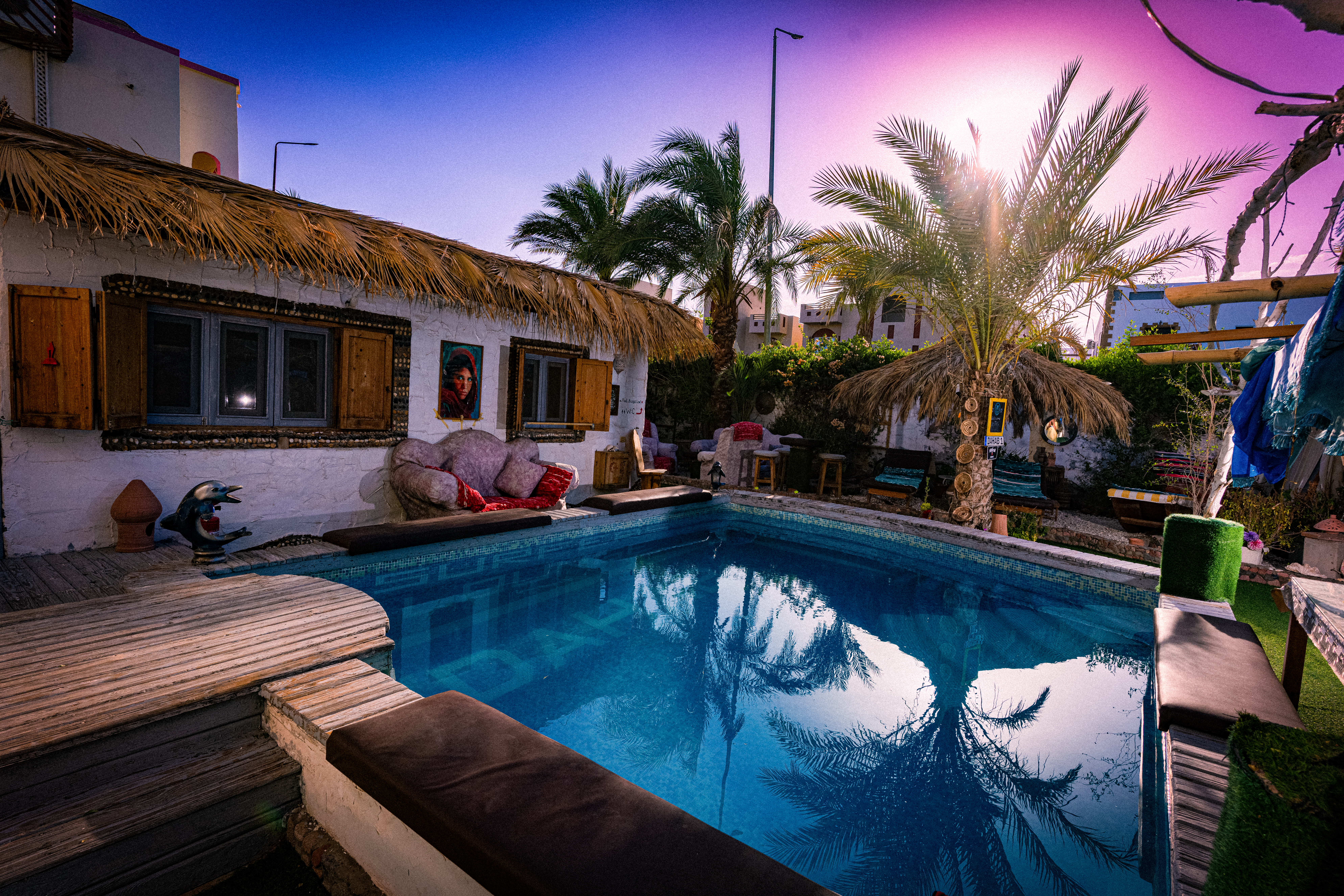 Surfers Lounge Dahab Lagoon With Swimming-pool Exclusive & Private - Egypte