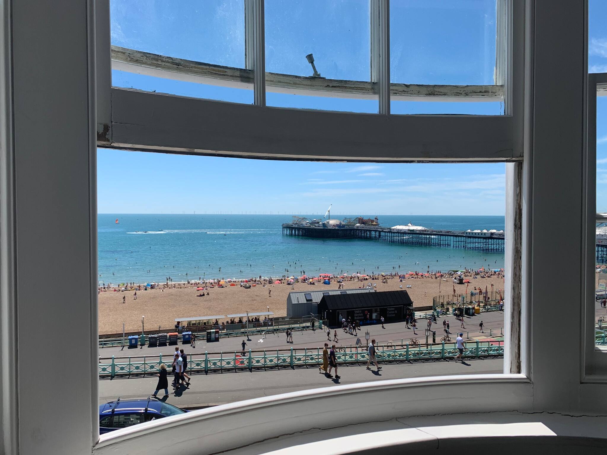 Appartement Regency Avec Vue Sur La Mer Et Parking Privé - Kemptown
