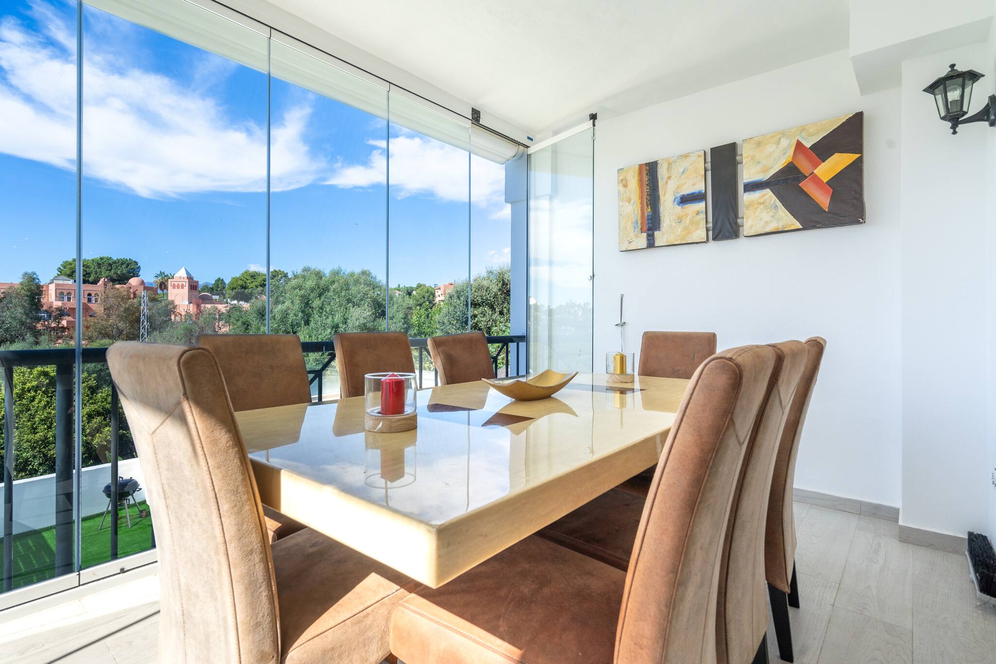 Villa De Lujo Con Vistas Al Mar En Cabopino - Marbella
