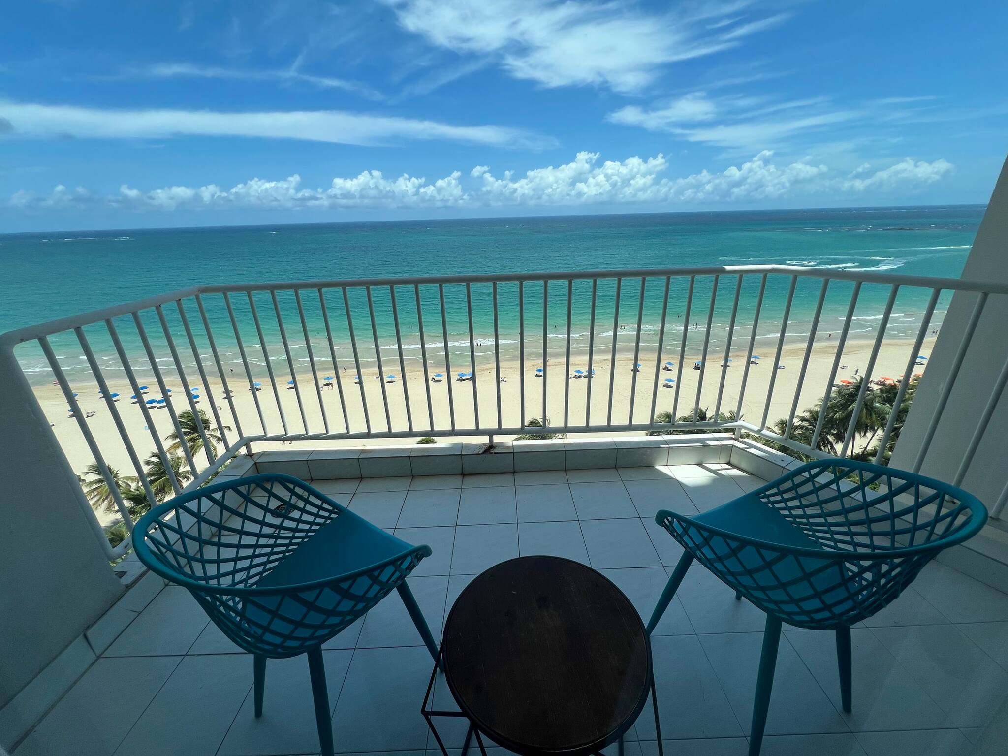 Hermosa Vista Al Mar 1 Habitación Con Acceso A La Playa Y Piscina - San Juan