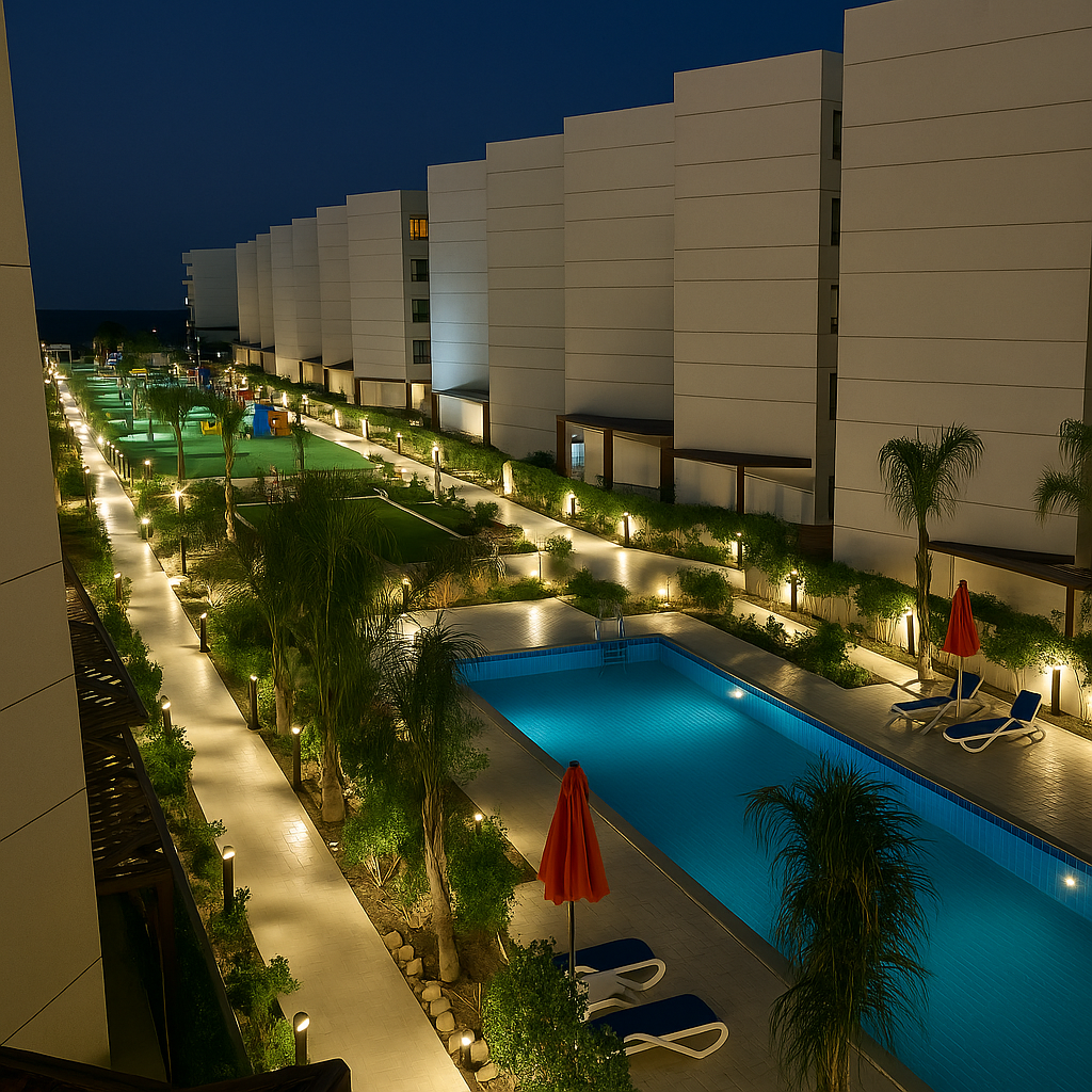 Luxurious Chalet In Porto Said With Beachfront View View - Egypt