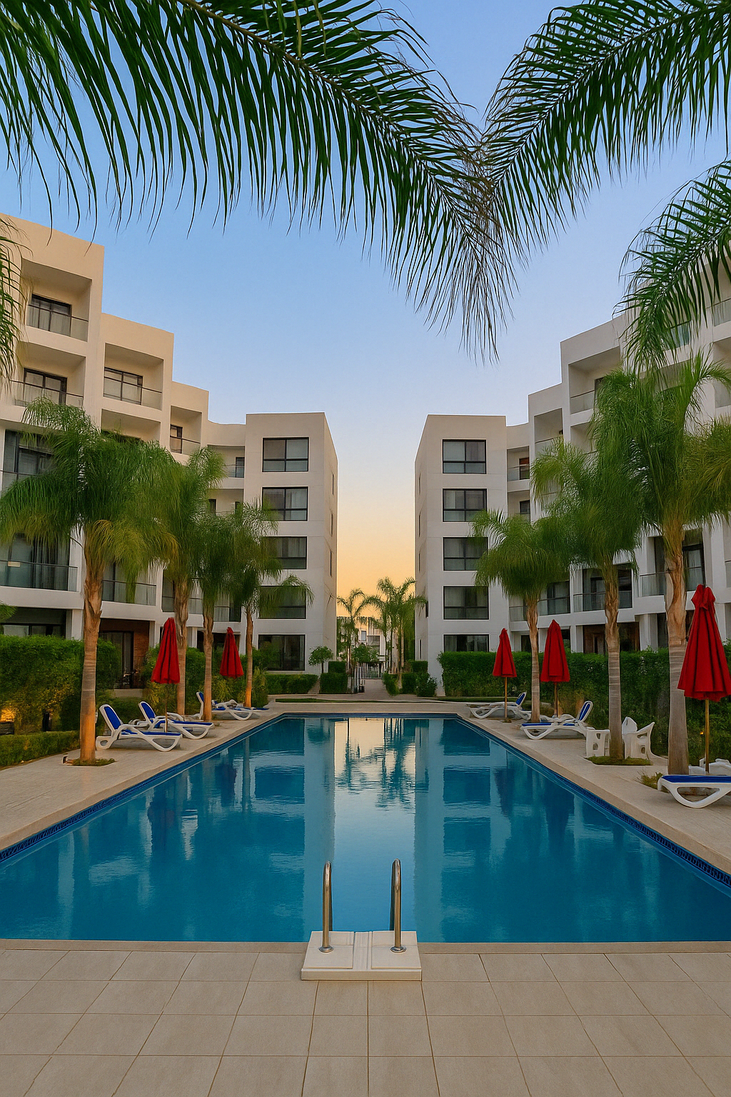 Chalet Frente Al Mar En Porto Said Con Vistas Al Mar - Egipto