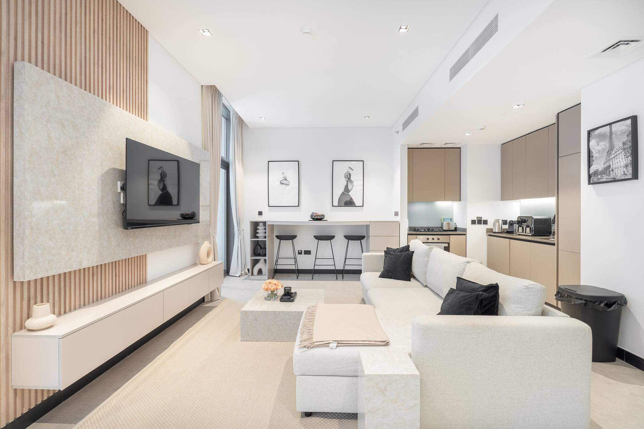 Spacieux 1 Chambre, Vue Sur Burj, Piscine à Débordement Et Jacuzzi - Dubaï