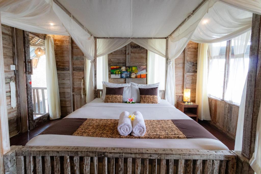 Chambre Deluxe De Charme à L'étage Supérieur D'ubud - Bali