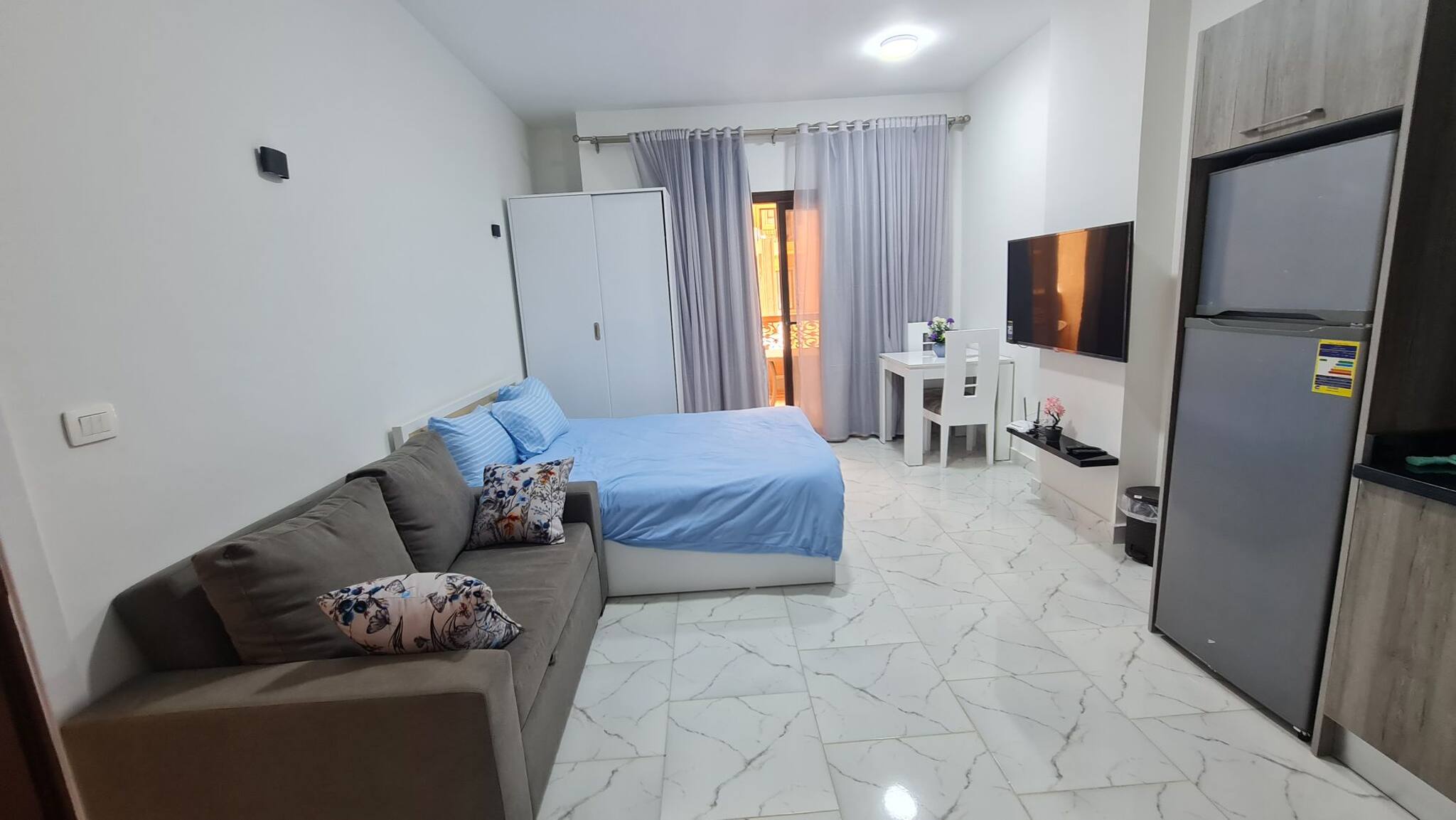 Studio • Side Sea View • Pool • Turtles Beach - Hurgada