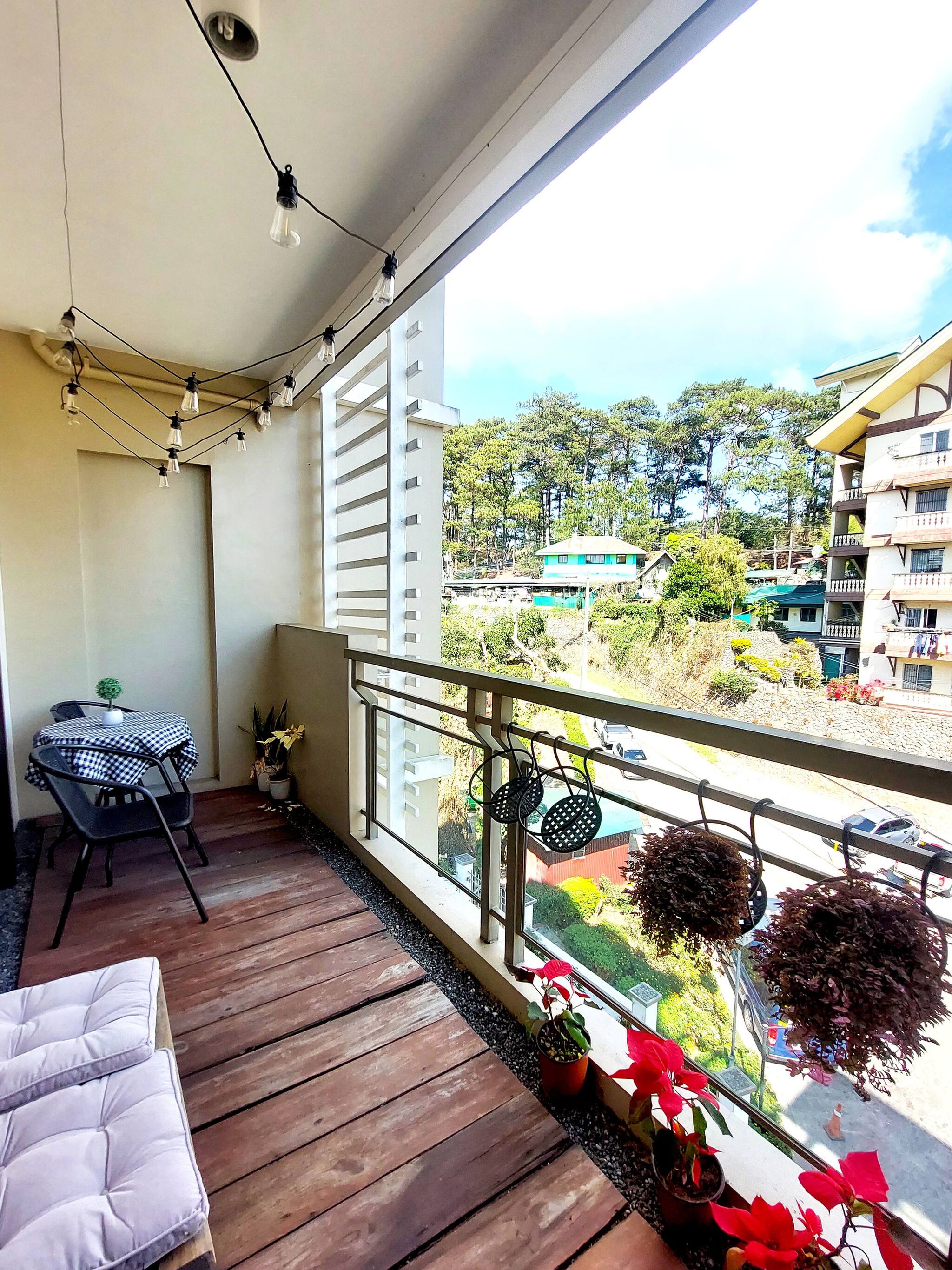 Premier Cozy Condo With Balcony, 2br Parking Outlook Drive Baguio - Baguio