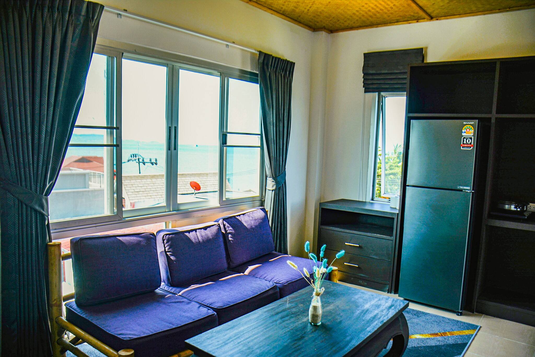 Modern Rustic Seaview 1 Bedroom Retreat With Free Coworking - Ko Pha-ngan