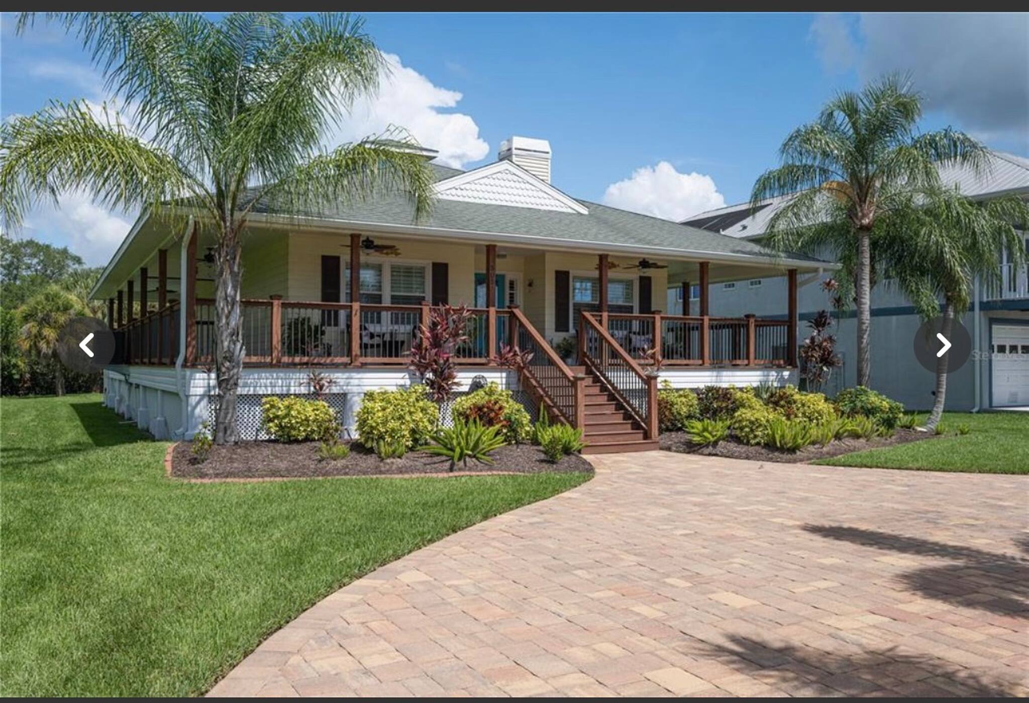 Waterfront Key West Style Home - Bradenton, FL