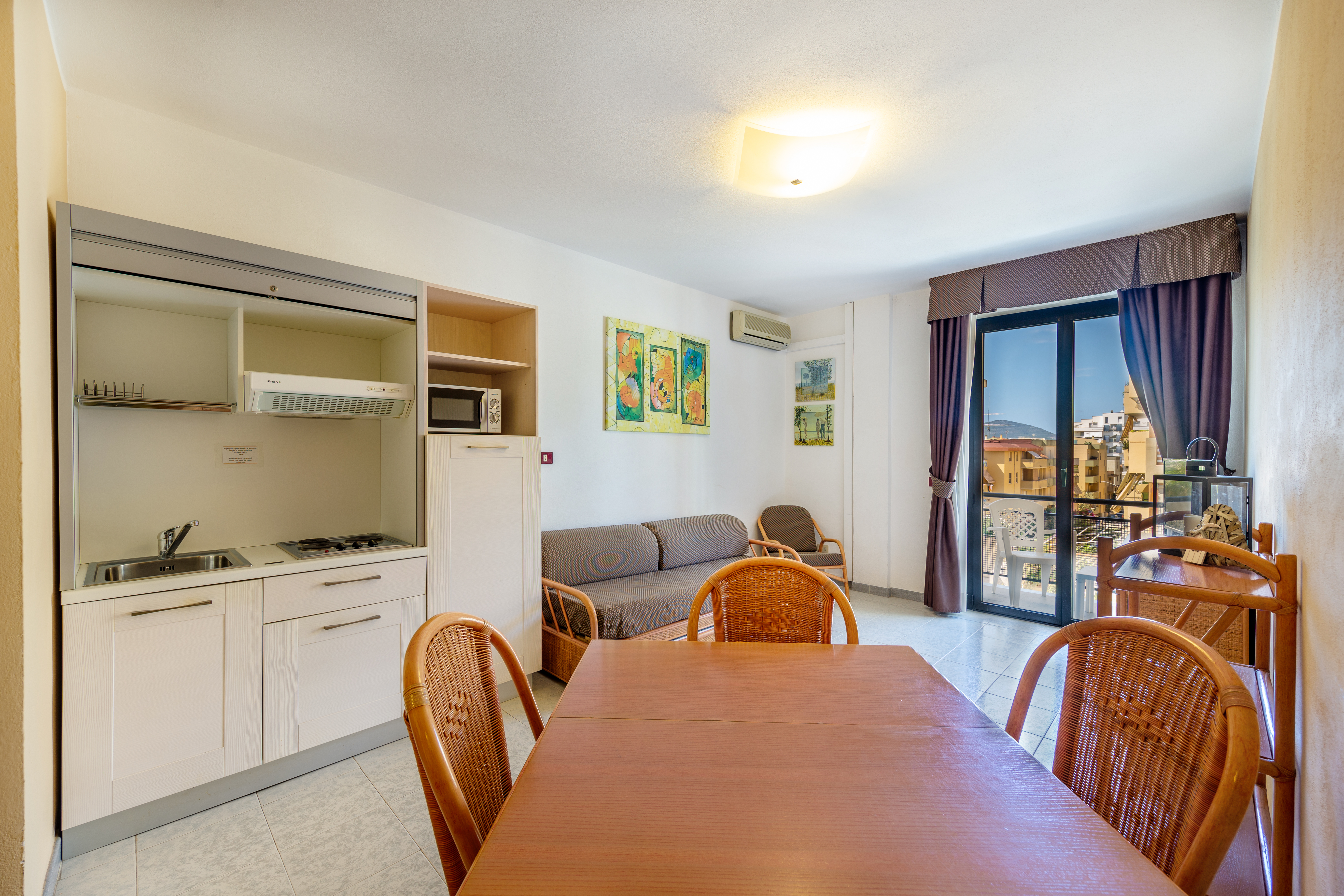 Charmant Appartement Rina Sea, 1 Chambre, Climatisation Centrale Et Wi-fi, Pouvant Accueillir 4 Personnes - Alghero